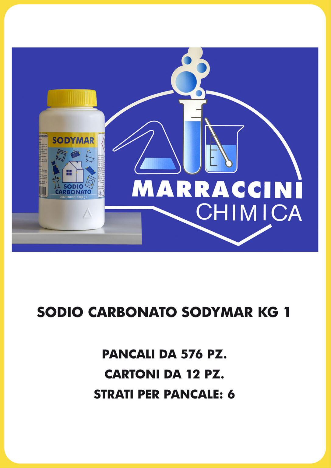 SODIO CARBONATO SODYMAR KG.1 - Marraccini